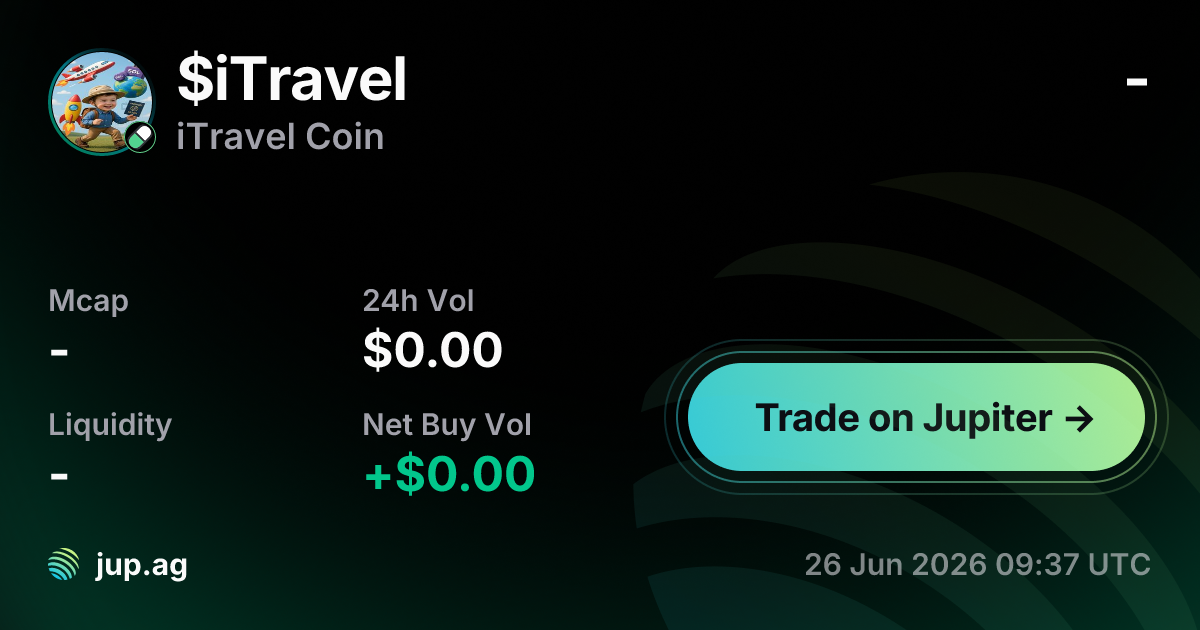 $iTravel $- | Jupiter