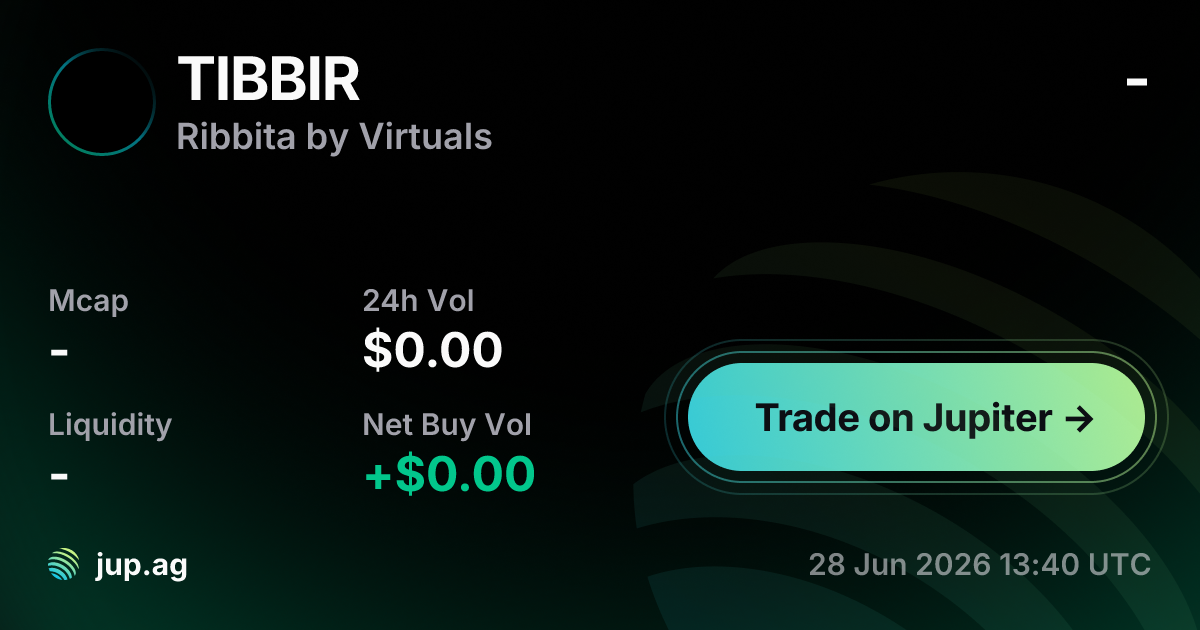 TIBBIR $- | Jupiter