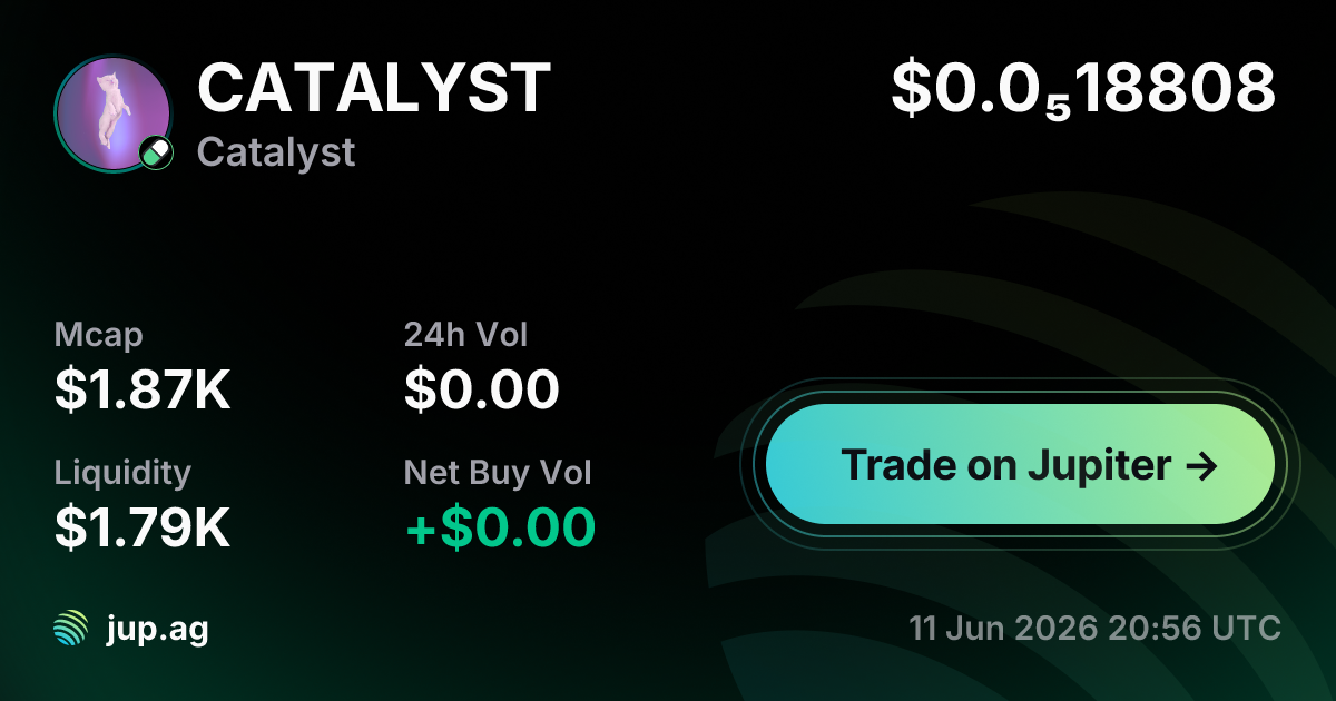 CATALYST $- | Jupiter