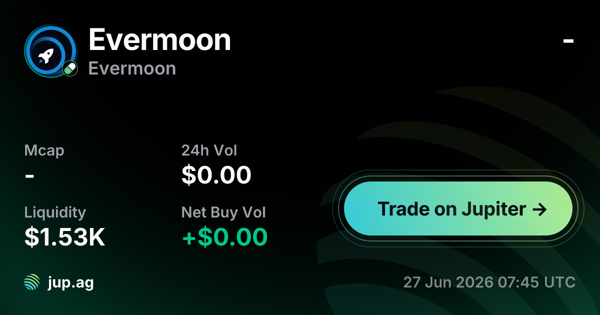 Evermoon price today, EVERMOON to USD live price chart, marketcap ...
