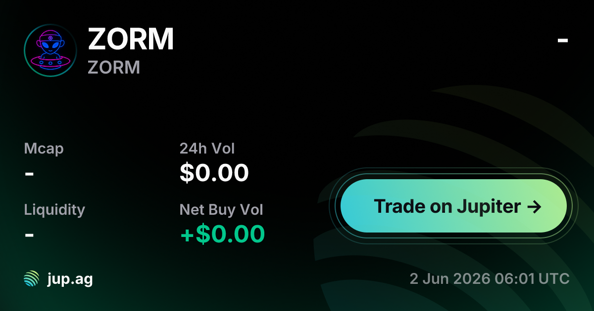 ZORM $0.0₅35547 | Jupiter