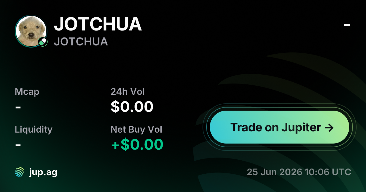 JOTCHUA $0.0₅38982 | Jupiter
