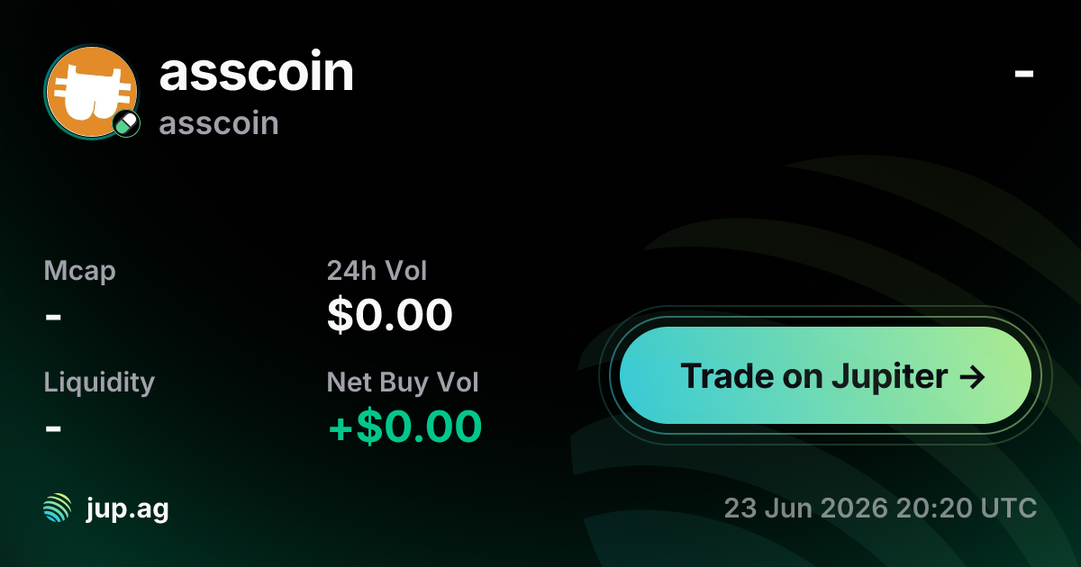 asscoin price today, ASSCOIN to USD live price chart, marketcap & news ...