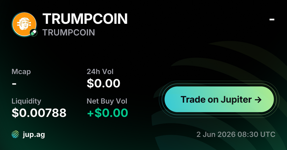 TRUMPCOIN price today, TRUMPCOIN to USD live price chart, marketcap ...