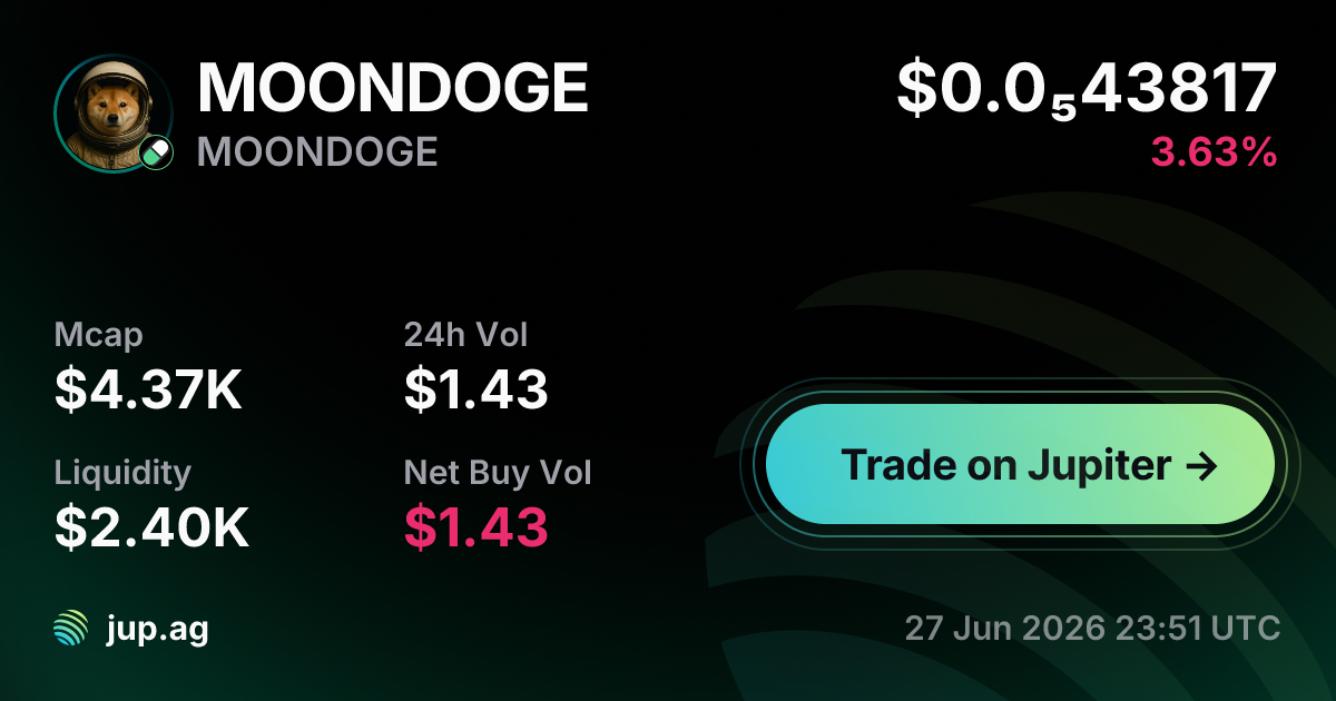 MOONDOGE $0.0₅54872 | Jupiter