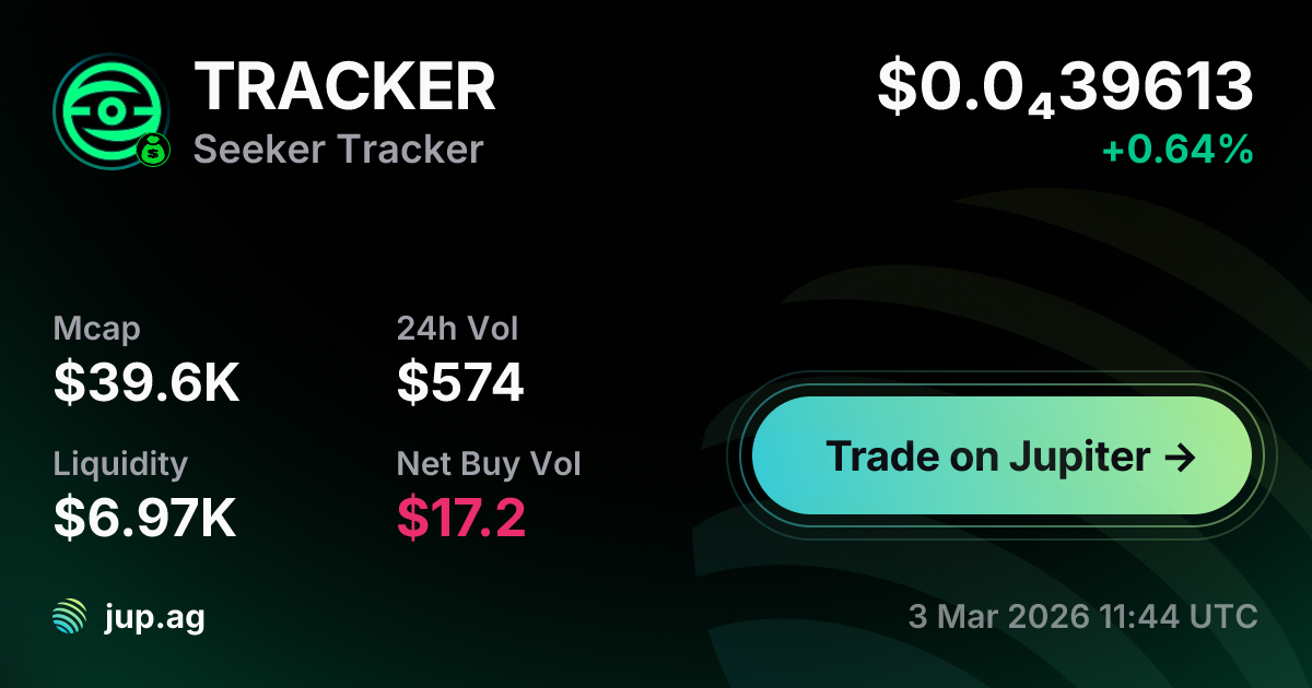TRACKER $0.0₄3796 | Jupiter