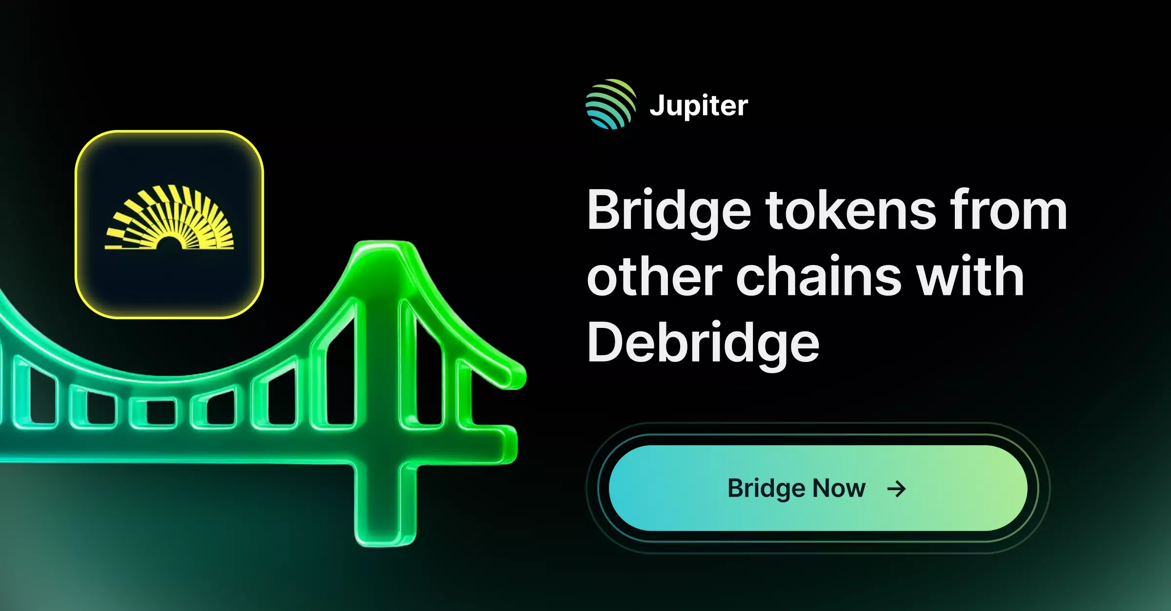 Bridge tokens to Solana | Jupiter