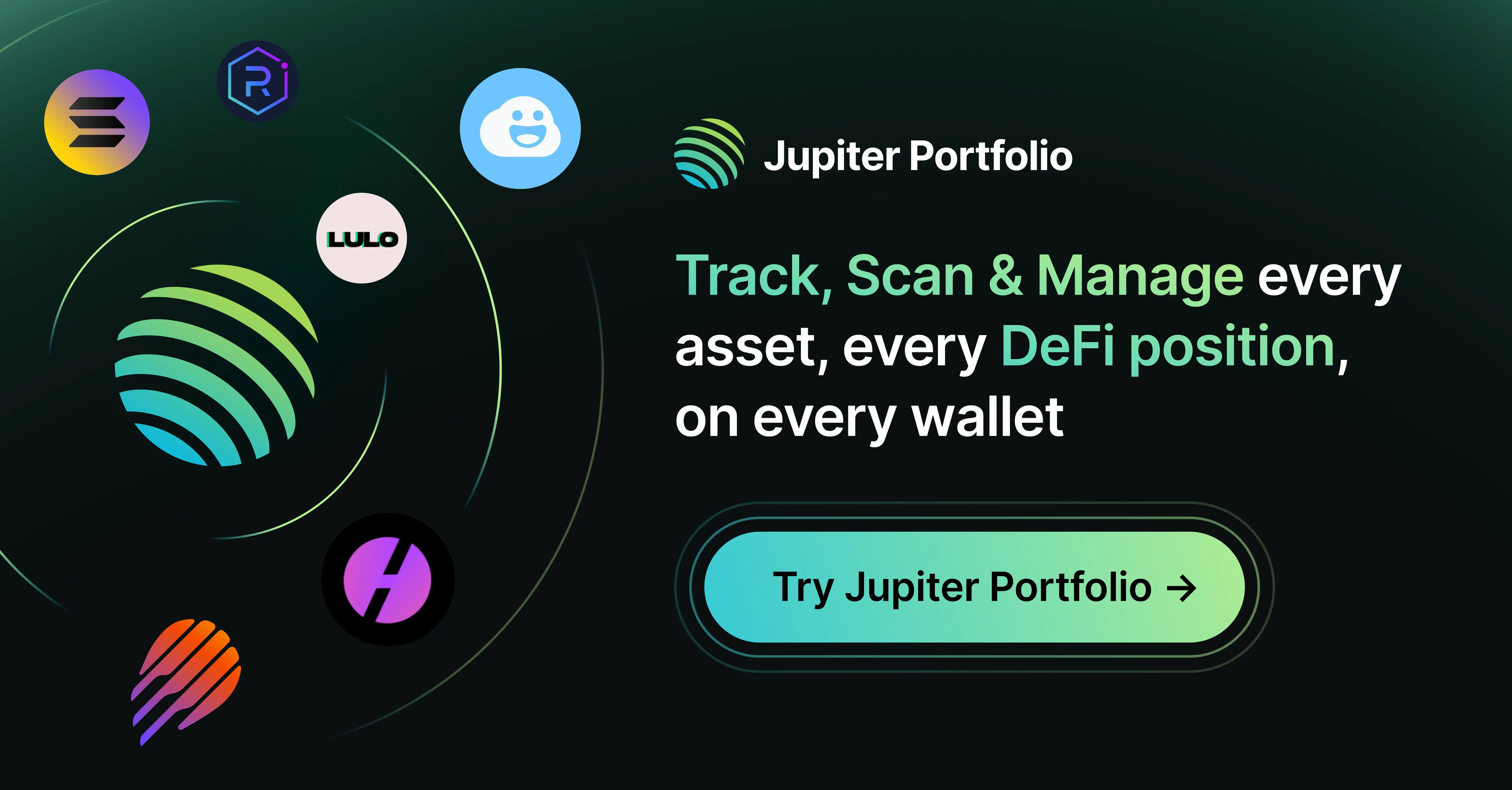 Jupiter Portfolio: Track every Solana DeFi position | Jupiter